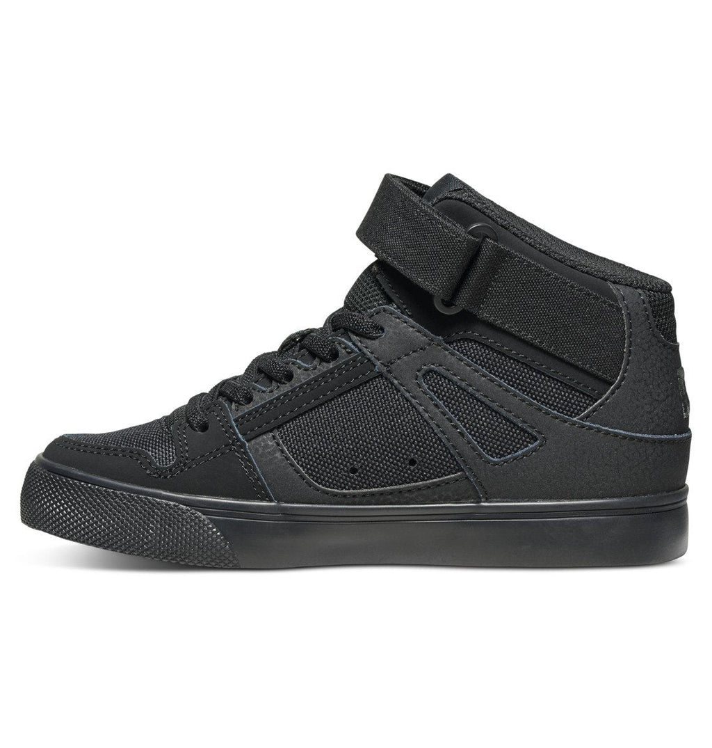 Kids' Pure High Elastic Lace High-Top Shoes - DC Shoes