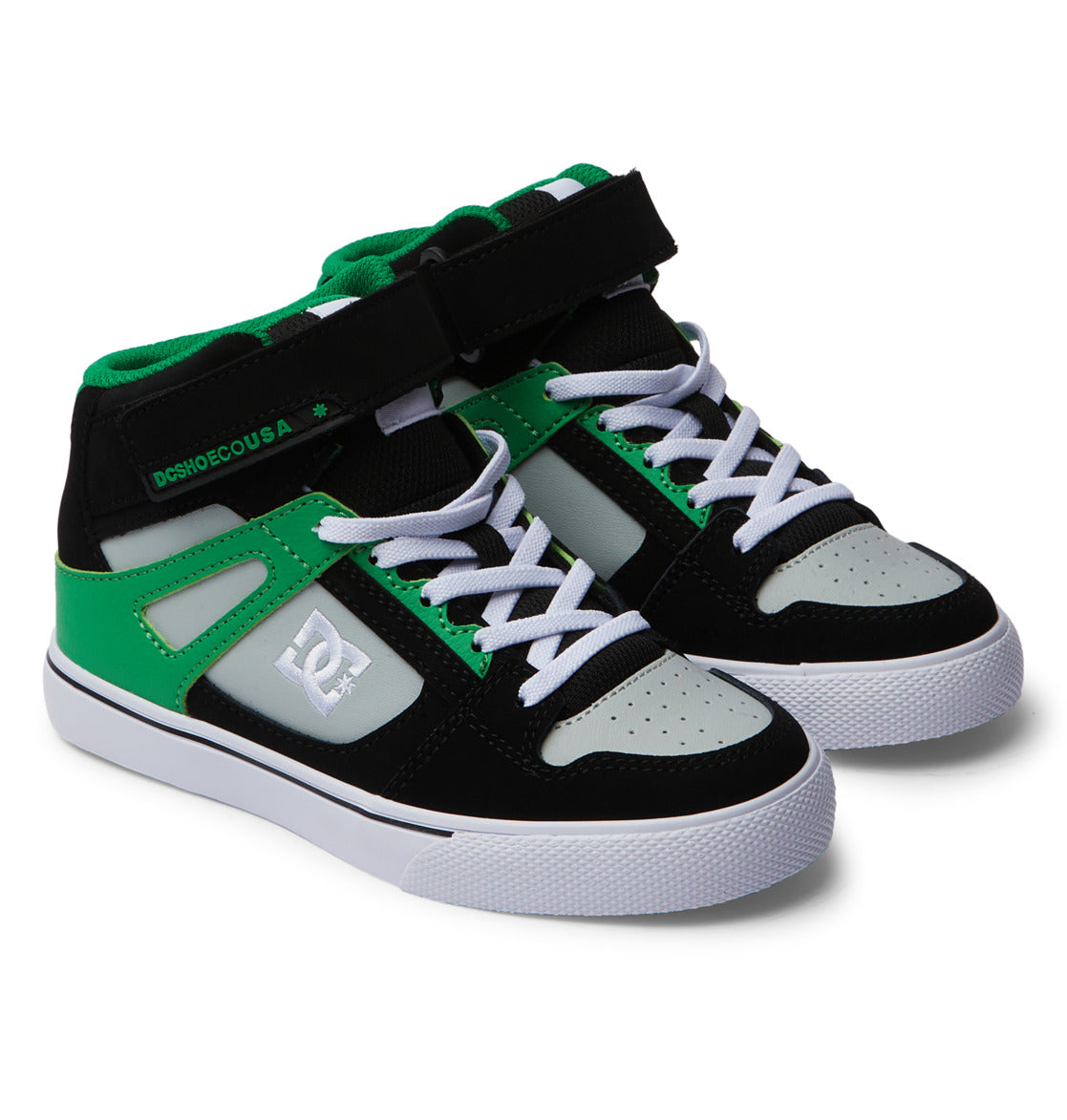 Kids' Pure High Elastic Lace High-Top Shoes - DC Shoes